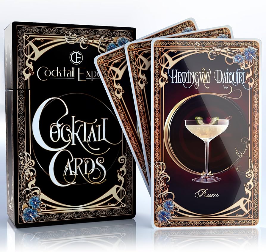 Cocktail Recipe cards - Thirste